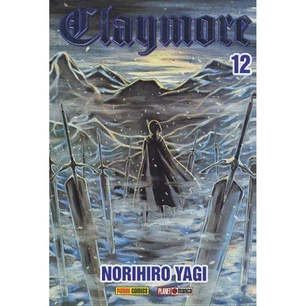 Claymore 12 Editora Panini Gibis Quadrinhos HQs Mangás - Rika