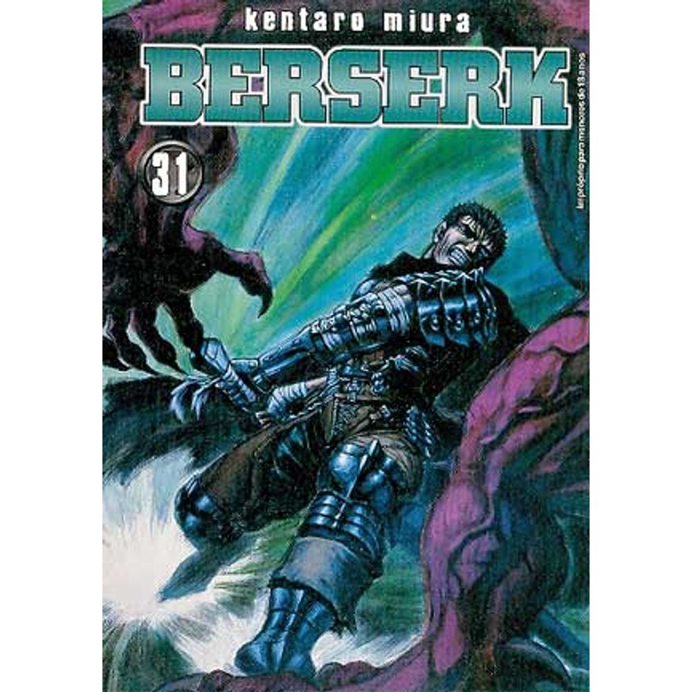 Berserk 31 Editora Panini Gibis Quadrinhos HQs Mangás - Rika
