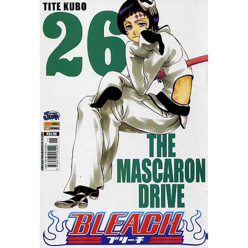 Bleach 26 Editora Panini Gibis Quadrinhos HQs Mangás - Rika