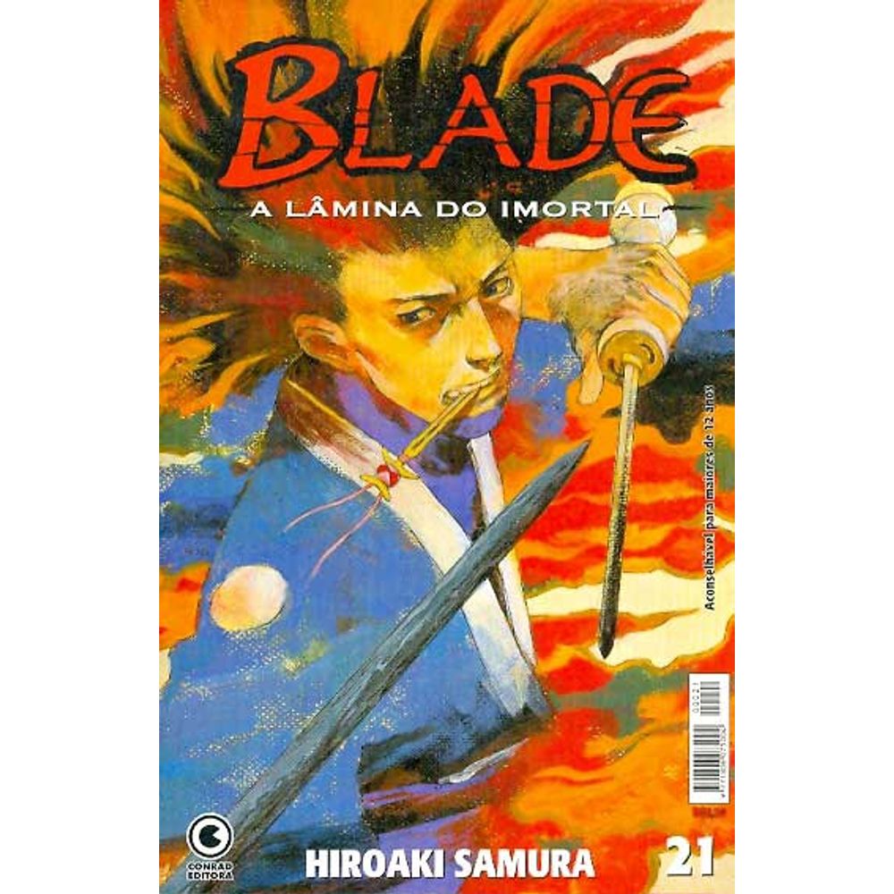 Blade - A Lâmina do Imortal 21 Editora Conrad Gibis Quadrinhos HQs ...