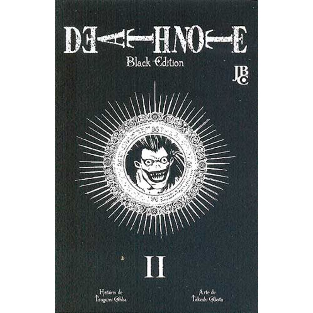 Death Note - Black Edition 2 Editora JBC Gibis Quadrinhos HQs Mangás - Rika