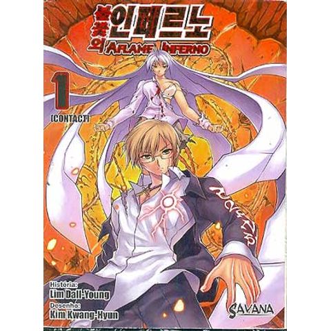 Aflame Inferno 1 Editora Savana Gibis Quadrinhos HQs Mangás - Rika
