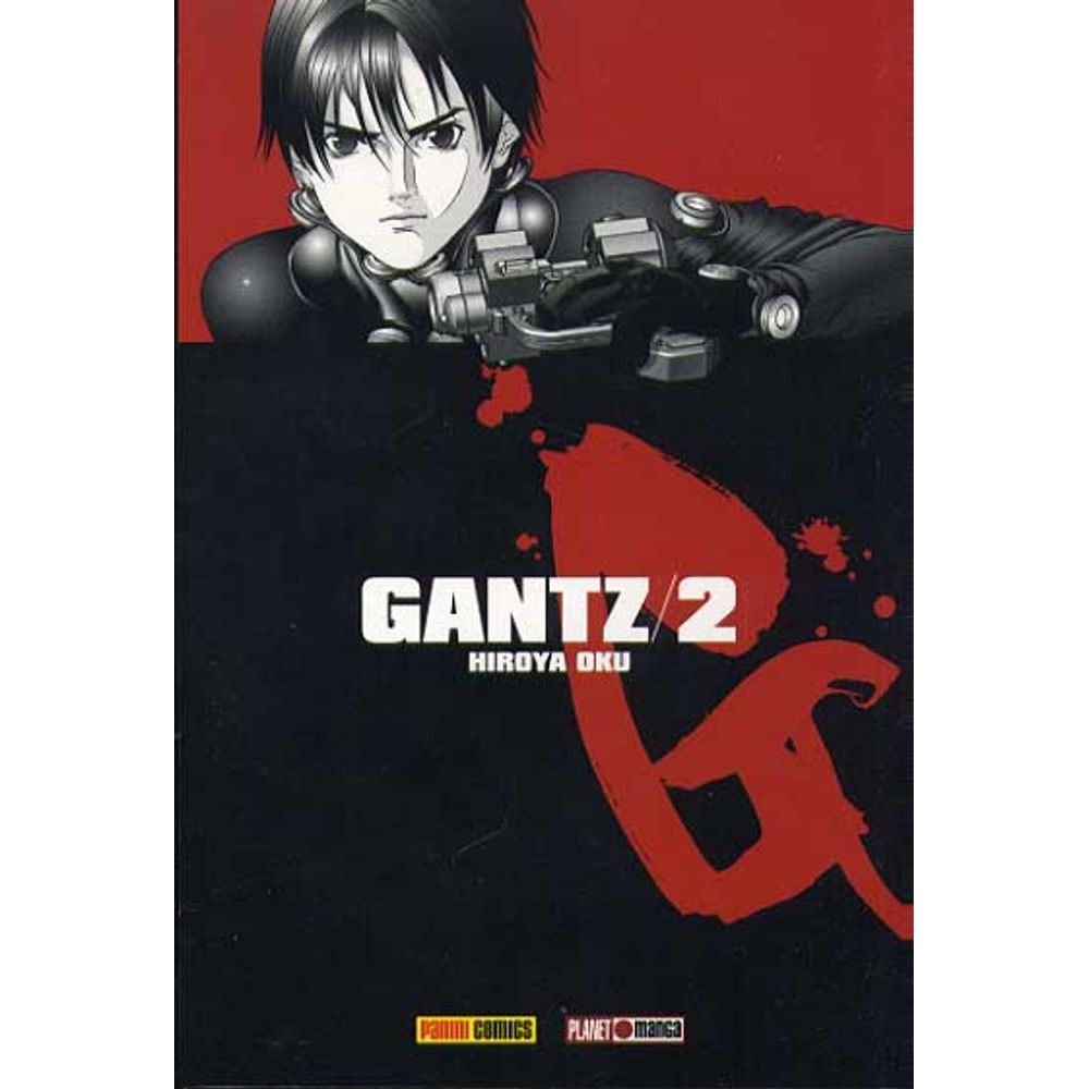 Gantz 02 Editora Panini Gibis Quadrinhos HQs Mangás - Rika