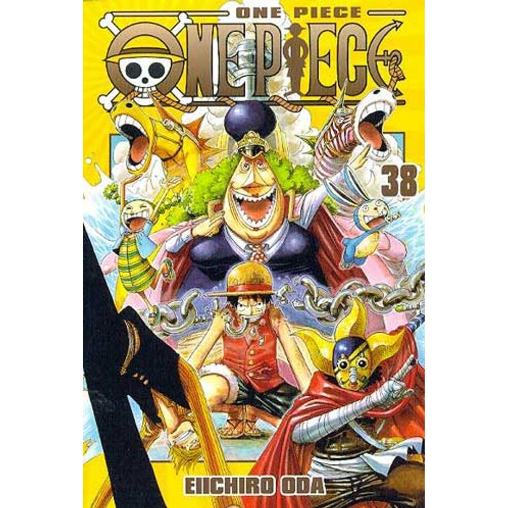 One Piece 38 Editora Panini Gibis Quadrinhos HQs Mangás - Rika