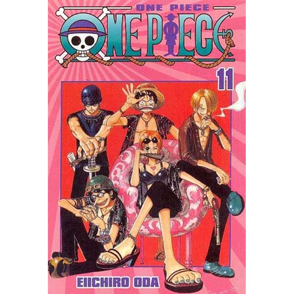 One Piece 11 Editora Panini Gibis Quadrinhos HQs Mangás - Rika
