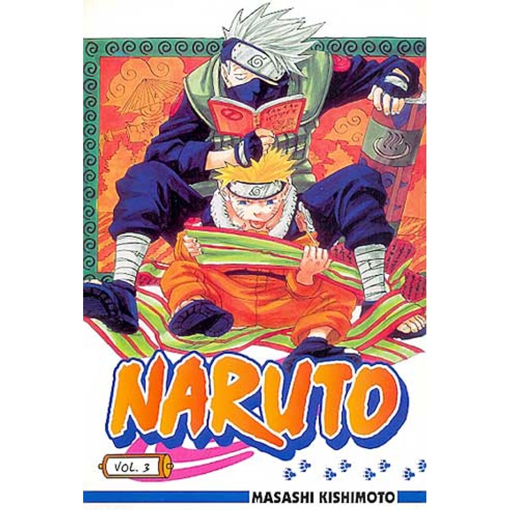 Naruto 03 Editora Panini Gibis Quadrinhos HQs Mangás - Rika