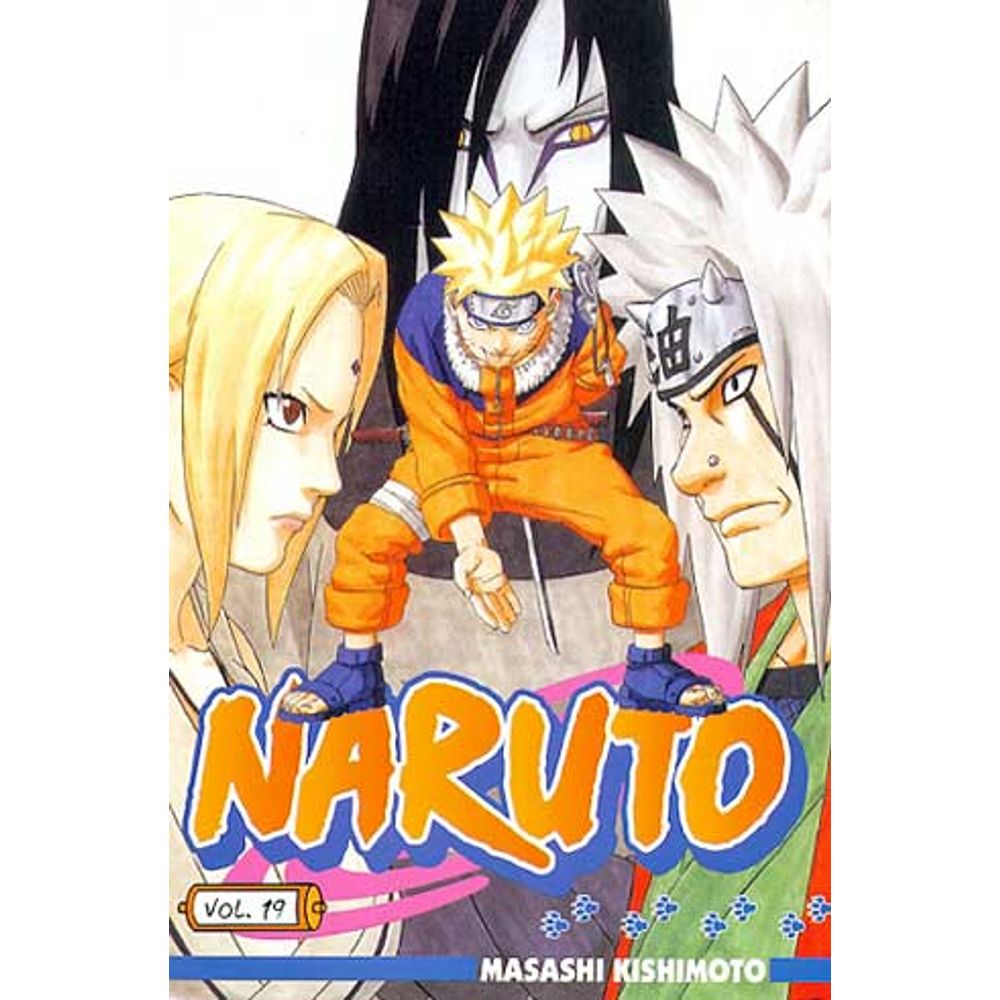 Naruto 19 Editora Panini Gibis Quadrinhos HQs Mangás - Rika