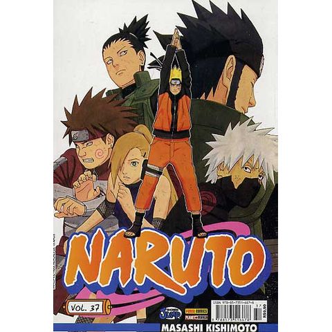 Compre Mangá Naruto 37 Panini Loja Online - Rika