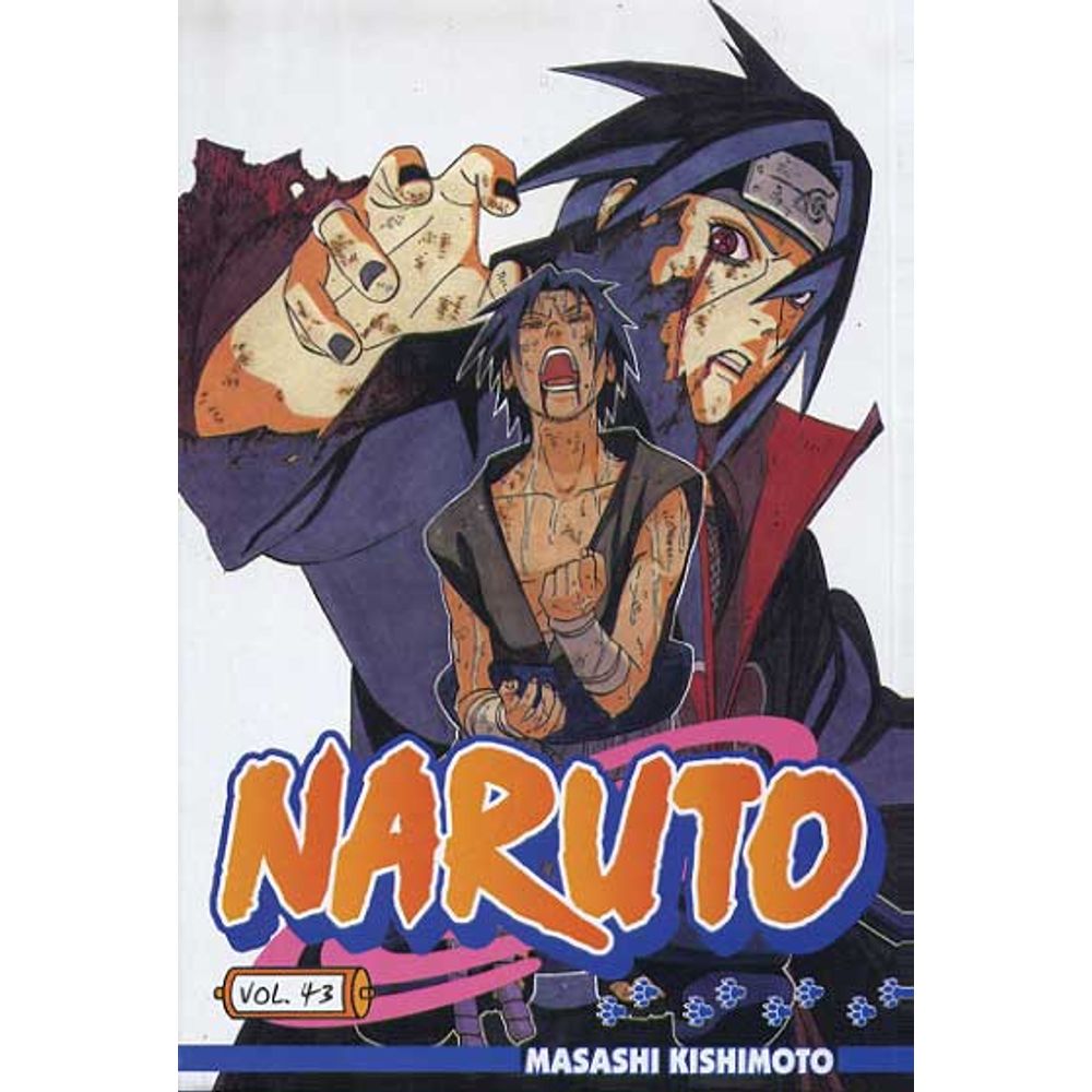 Naruto 43 Editora Panini Gibis Quadrinhos HQs Mangás - Rika