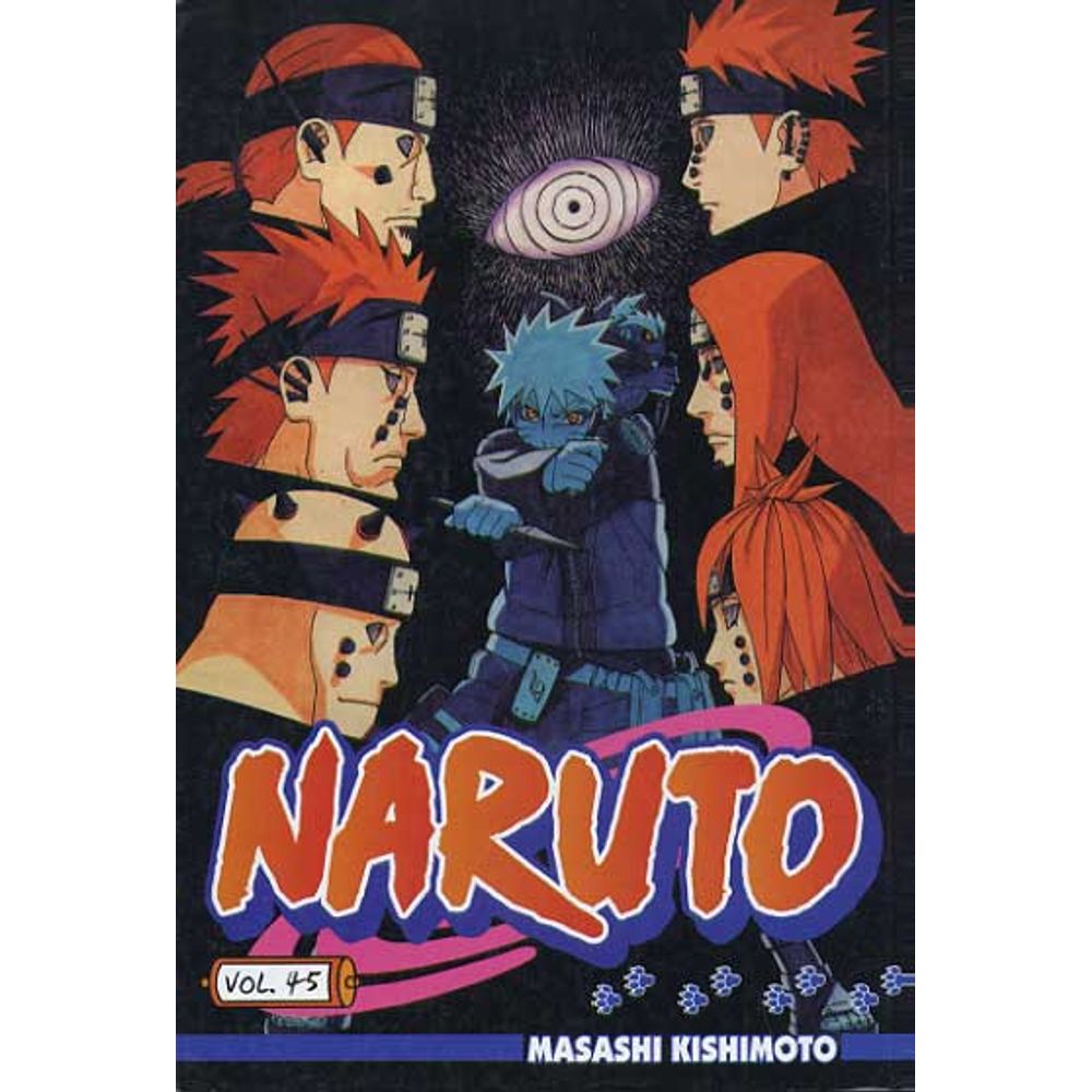Naruto 45 Editora Panini Gibis Quadrinhos HQs Mangás - Rika