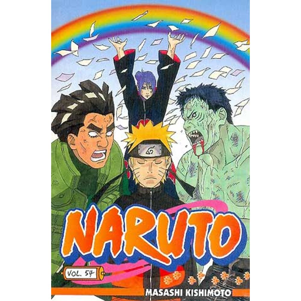Naruto 54 Editora Panini Gibis Quadrinhos HQs Mangás - Rika