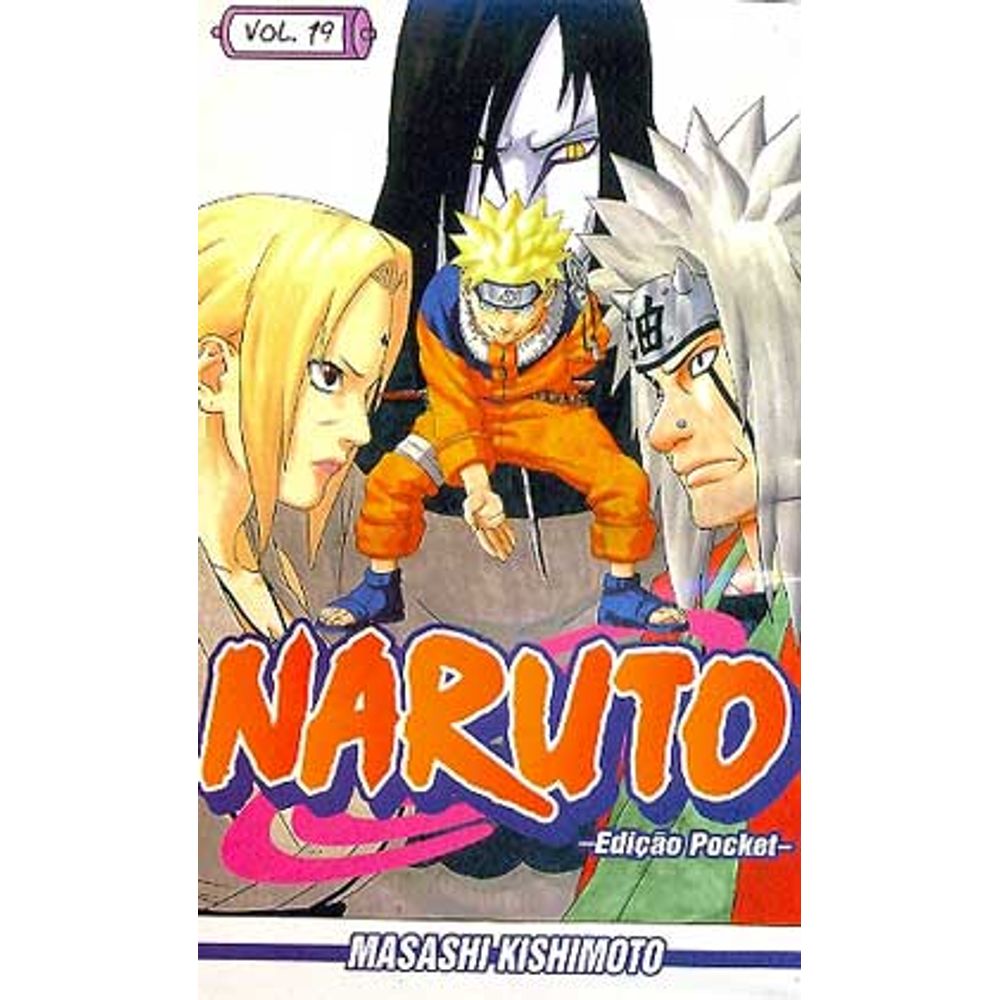 Compre Mangá Naruto Pocket 19 Panini Loja Online - Rika