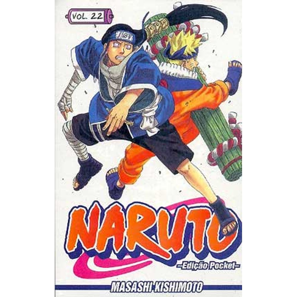 Compre Mangá Naruto Pocket 22 Panini Loja Online - Rika