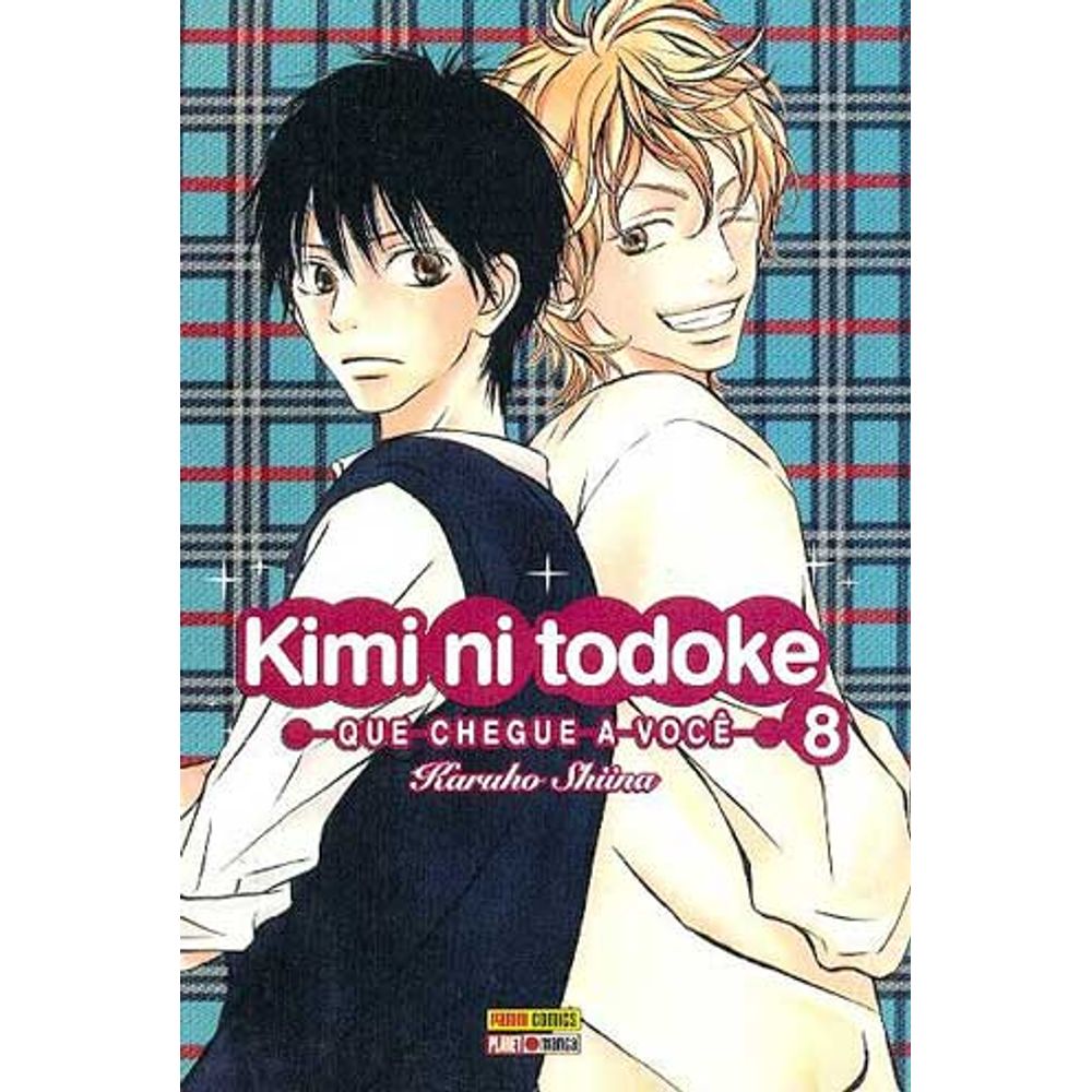 Kimi ni Todoke 08 Editora Panini Gibis Quadrinhos HQs Mangás - Rika