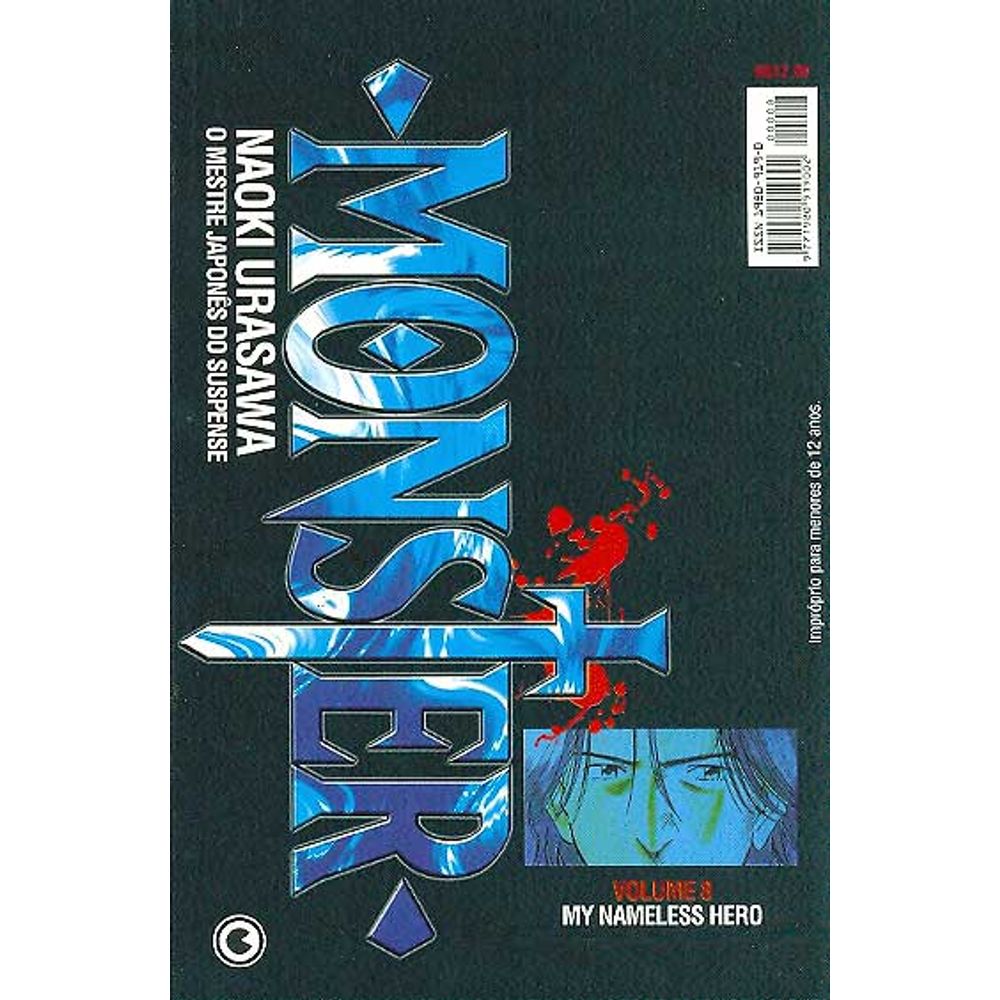 Compre Mangá Monster 08 Conrad Loja Online - Rika