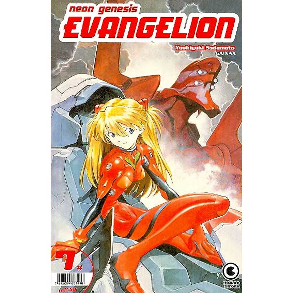 Neon Genesis Evangelion 07 Editora Conrad Gibis Quadrinhos HQs Mangás ...