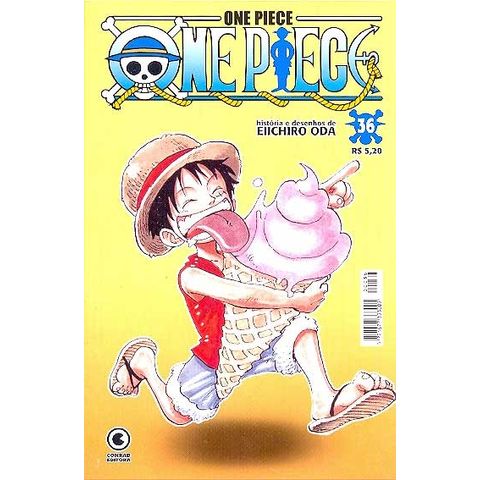 One Piece 36 Editora Conrad Gibis Quadrinhos HQs Mangás - Rika