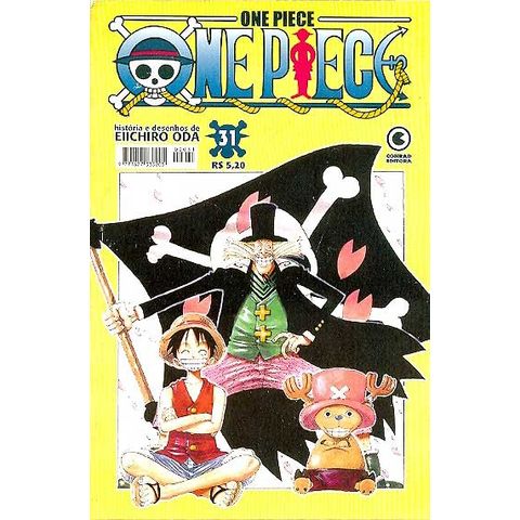 One Piece 31 Editora Conrad Gibis Quadrinhos HQs Mangás - Rika