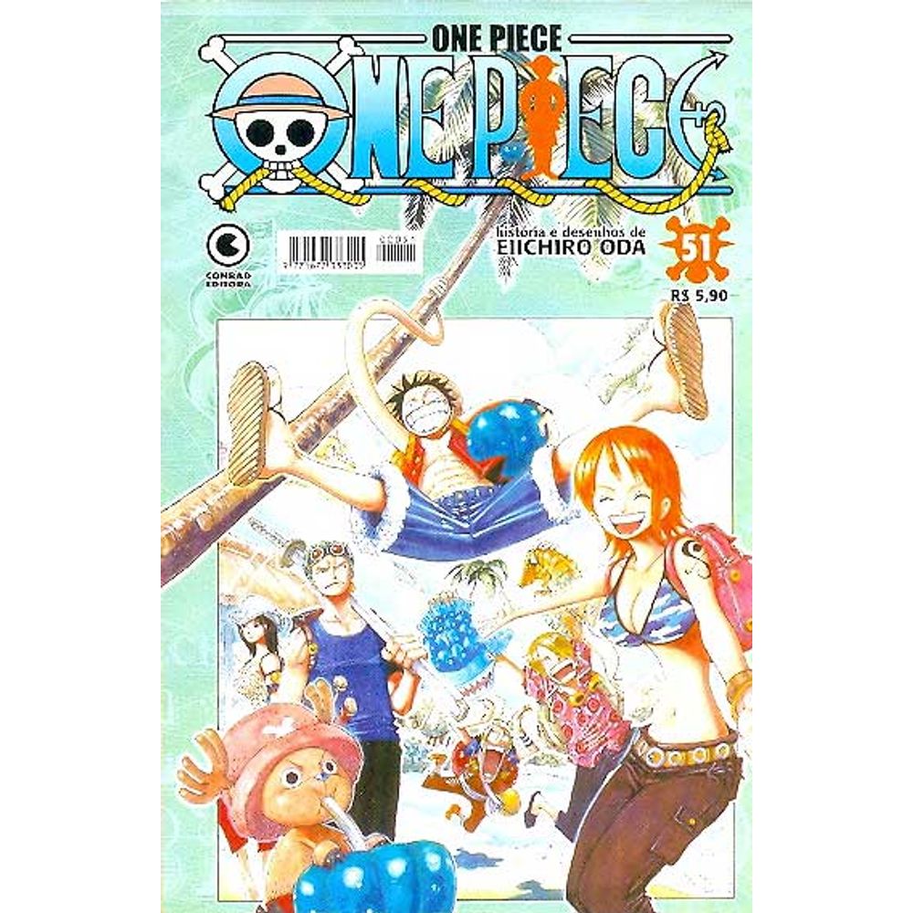 Compre Mangá One Piece 51 Conrad Loja Online - Rika