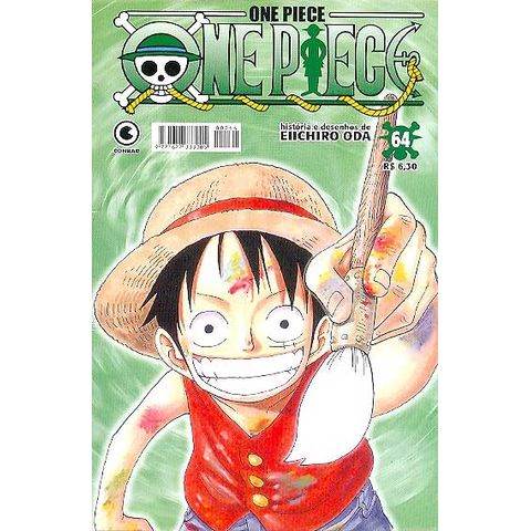 One Piece 64 Editora Conrad Gibis Quadrinhos HQs Mangás - Rika