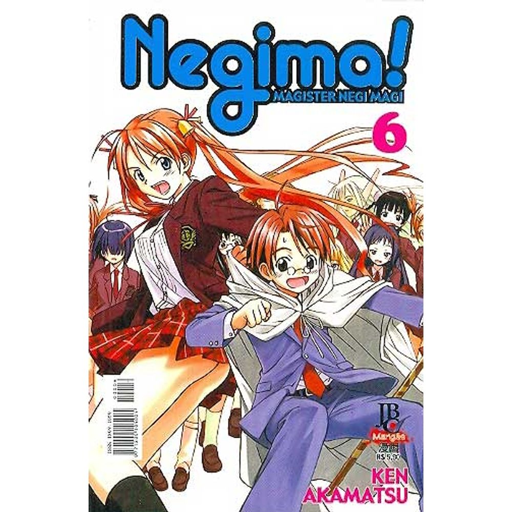 Compre Mangá Negima 06 JBC Loja Online - Rika