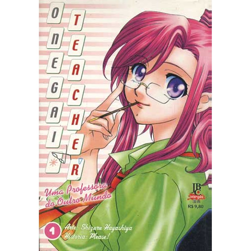Onegai Teacher 1 Editora Jbc Gibis Quadrinhos Hqs Mangás Rika