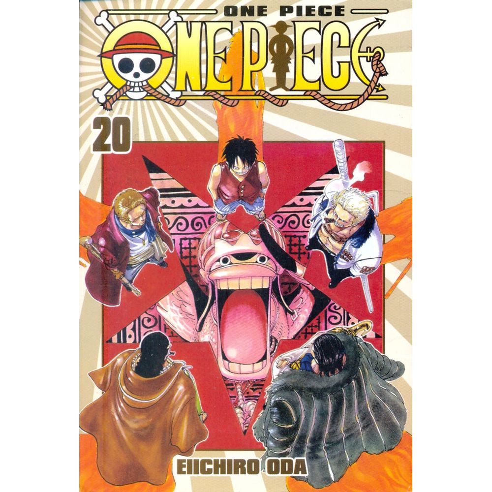 One Piece 20 Editora Panini Gibis Quadrinhos HQs Mangás - Rika