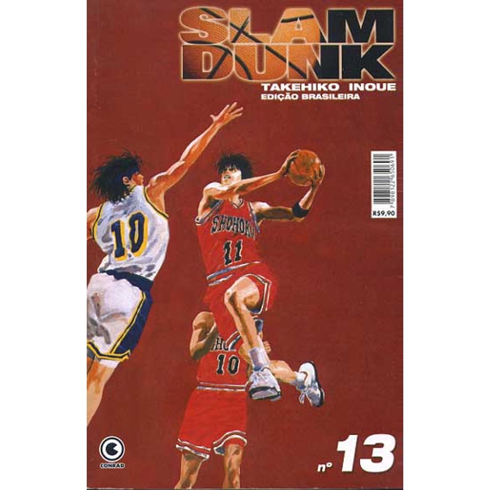 Compre Mangá Slam Dunk 13 Conrad Loja Online - Rika