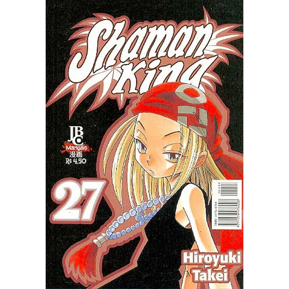 Shaman King 27 Editora JBC Gibis Quadrinhos HQs Mangás - Rika