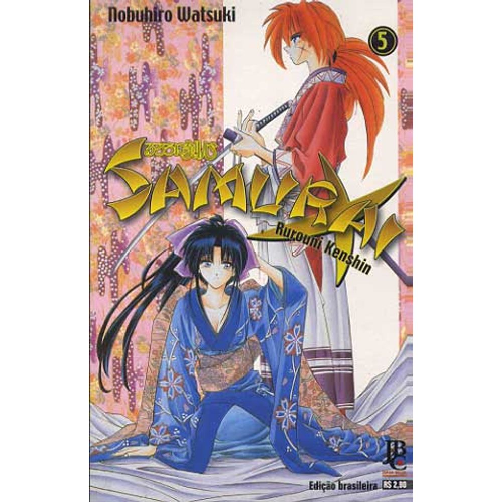 Samurai X 05 Editora JBC Gibis Quadrinhos HQs Mangás - Rika
