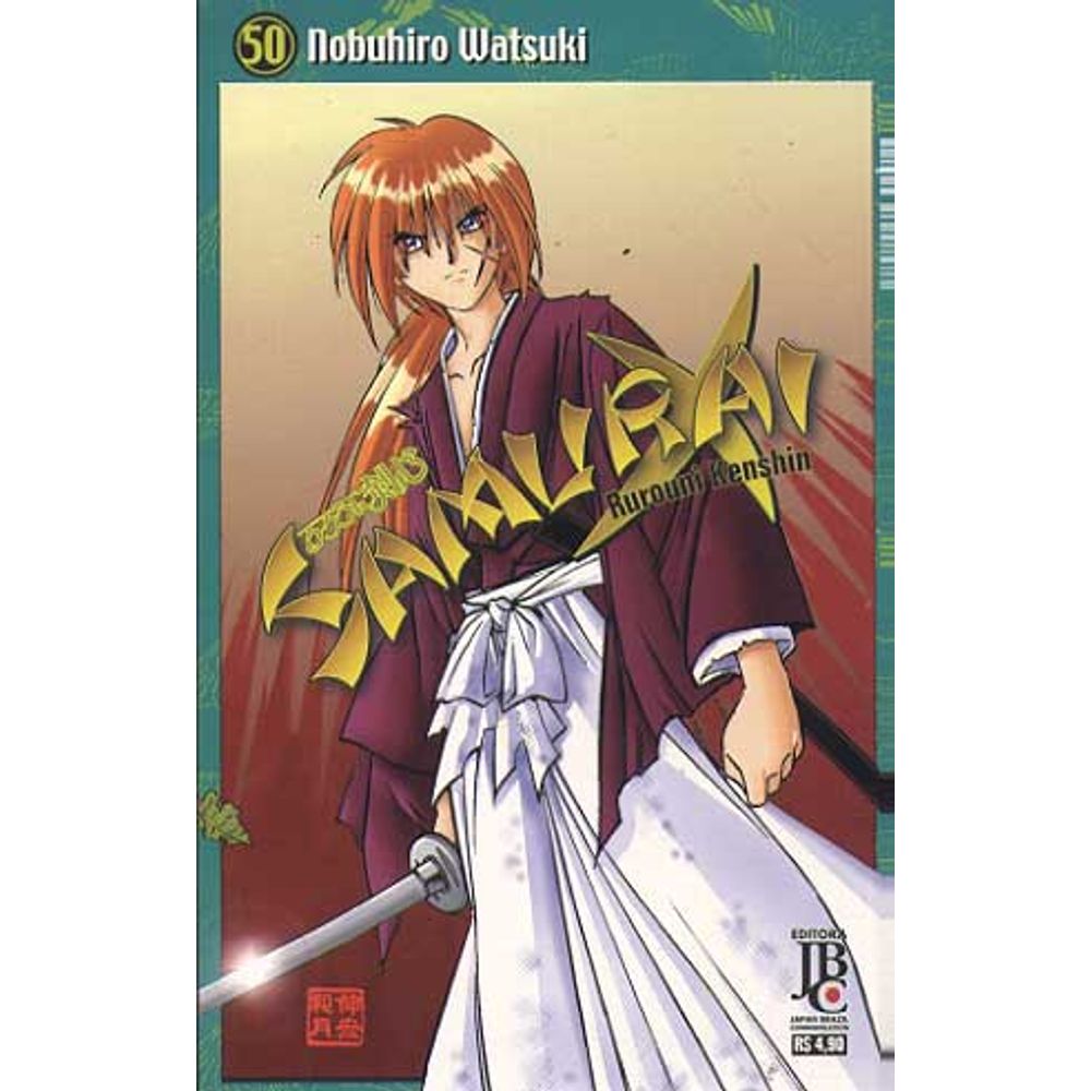 Compre Mangá Samurai X 50 JBC Loja Online - Rika