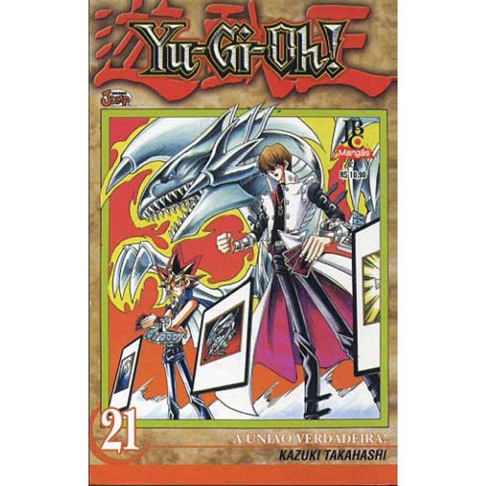 Yu-Gi-Oh 21 Editora JBC Gibis Quadrinhos HQs Mangás - Rika