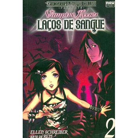 Vampire Kisses 2 Editora Newpop Gibis Quadrinhos HQs Mangás - Rika