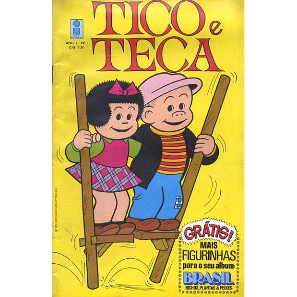 Tico e Teca 1 Editora Idéia - Rika Comic Shop - Gibis Quadrinhos ...