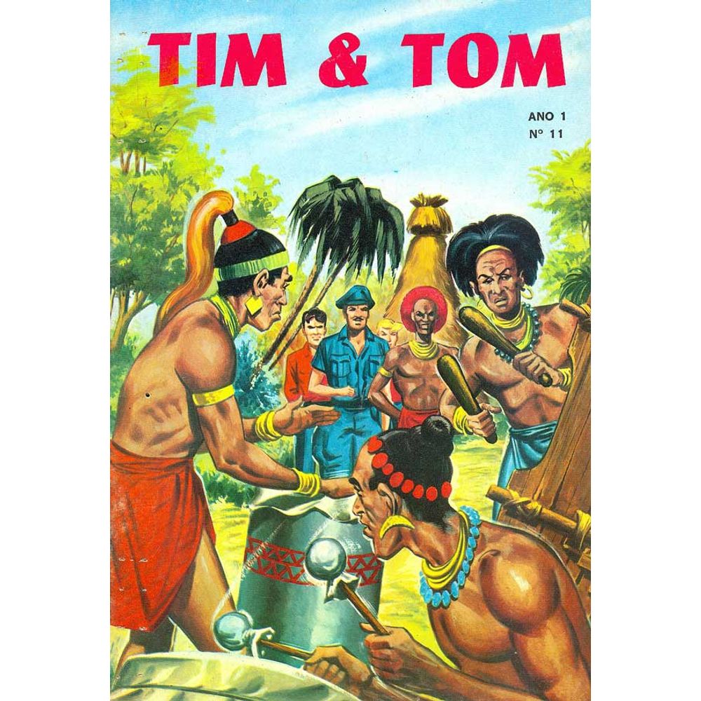 Tim e Tom 11 Editora Lord Cochrane - Gibis Quadrinhos Mangás - Rika