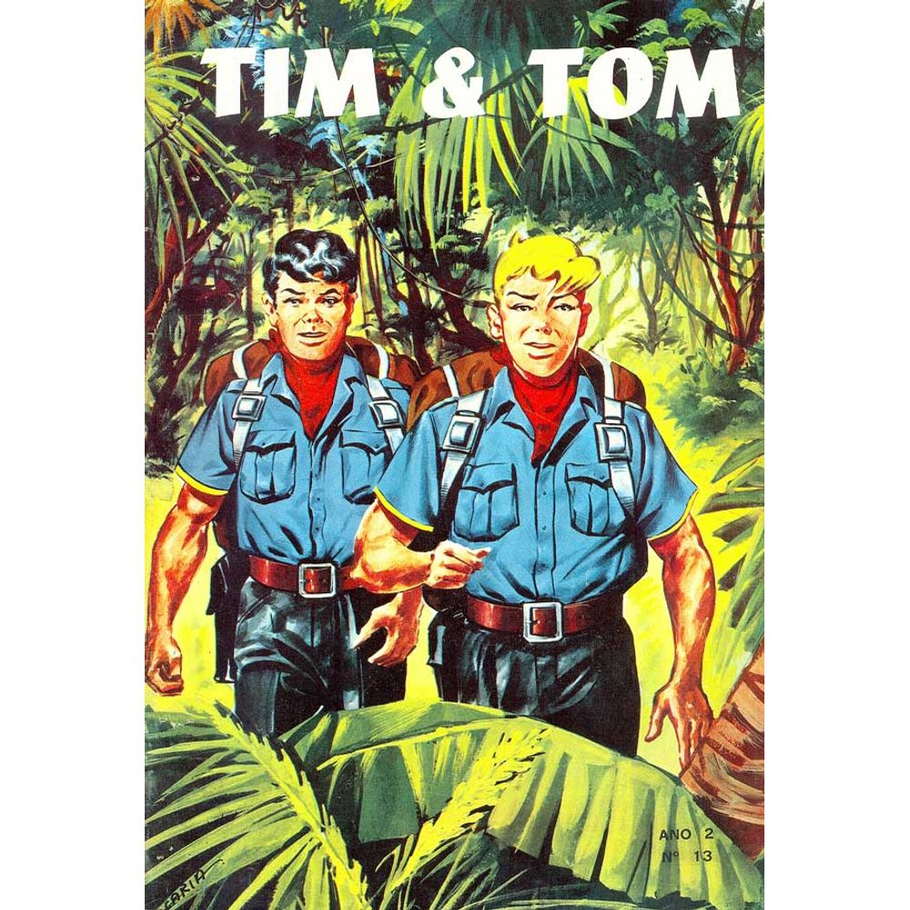 Tim e Tom 13 Editora Lord Cochrane - Gibis Quadrinhos Mangás - Rika