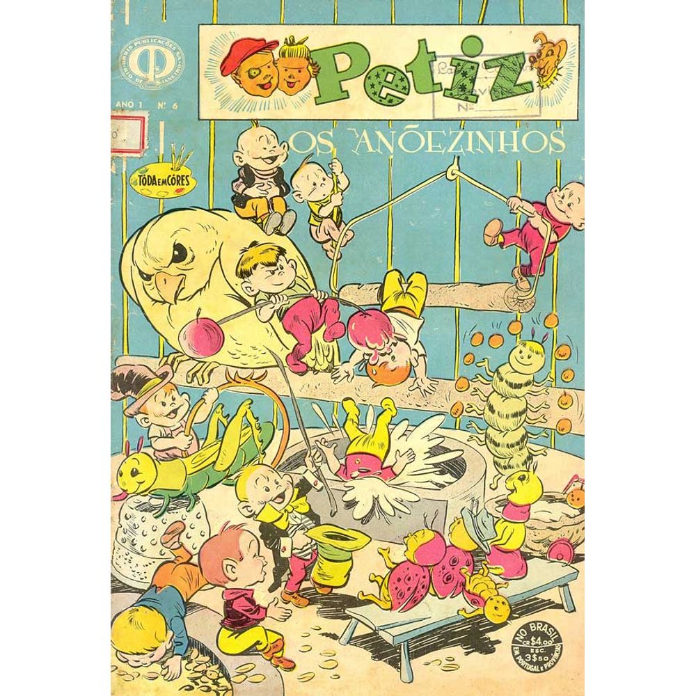 Petiz 06 Editora Orbis - Gibis Quadrinhos Mangás - Rika