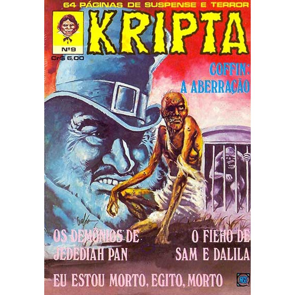 Kripta 09 Editora RGE - Gibis Quadrinhos Mangás - Rika