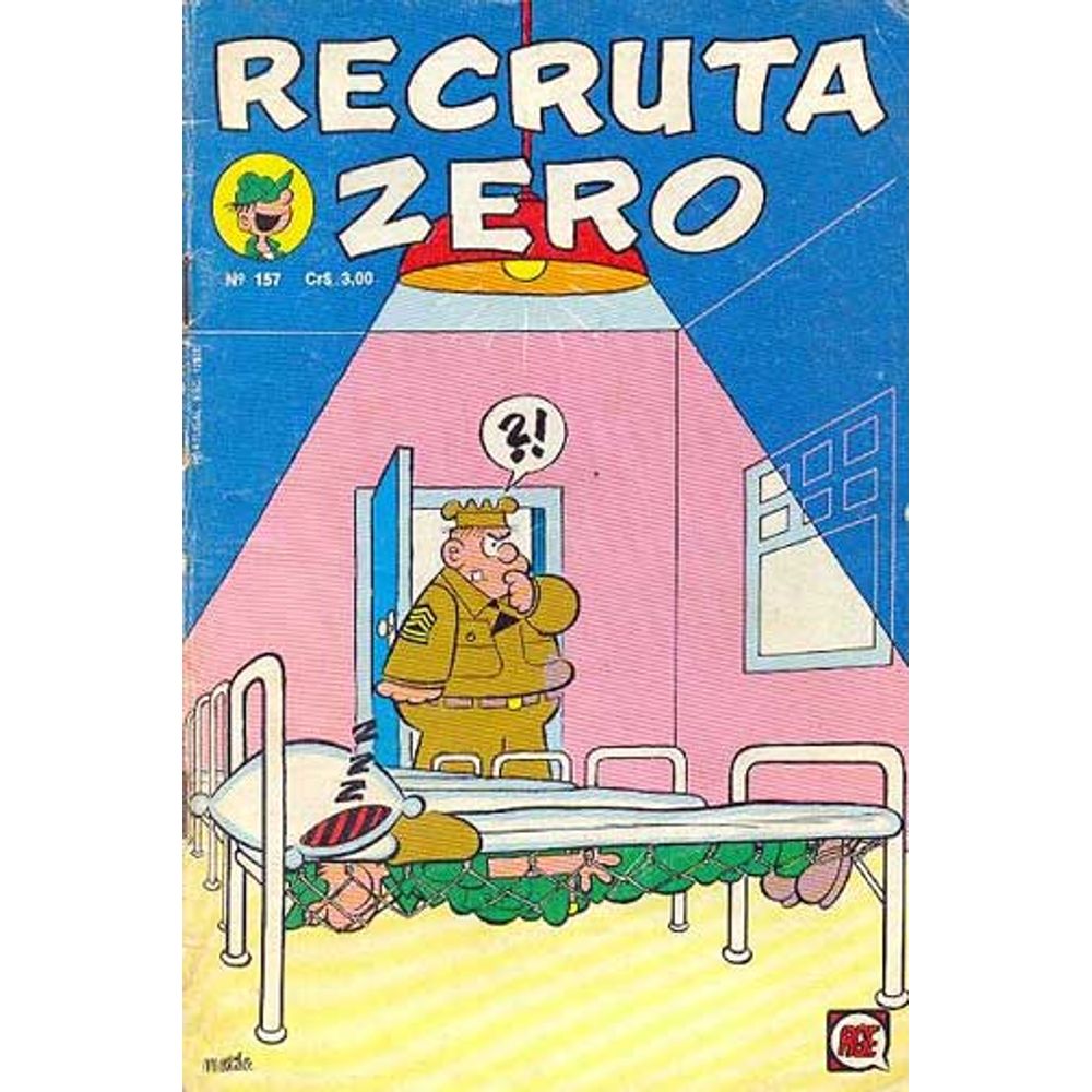 Recruta Zero 157 Editora RGE - Gibis Quadrinhos Mangás - Rika