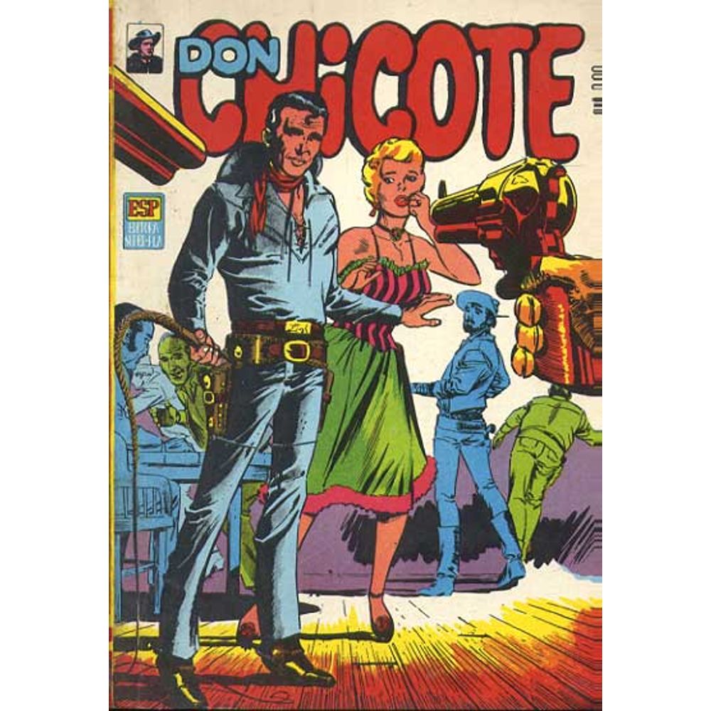 Don Chicote 4 Editora Super-Plá - Gibis Quadrinhos Mangás - Rika