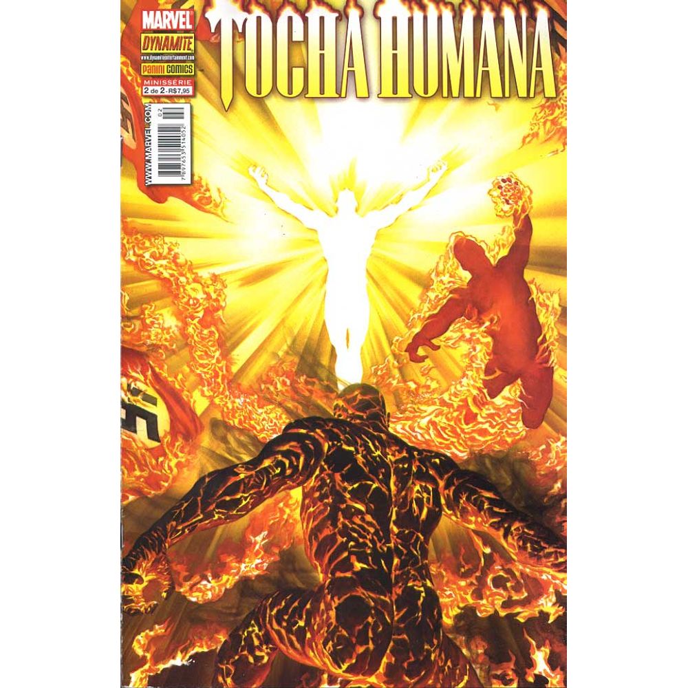 Tocha Humana 2 Editora Panini Gibis Quadrinhos HQs Mangás - Rika Comic ...