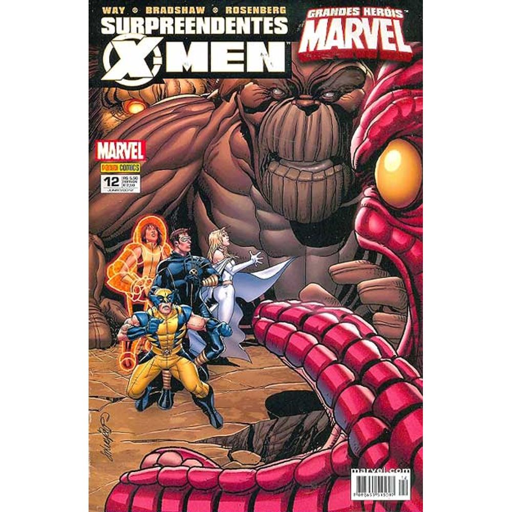 Grandes Heróis Marvel 12 Editora Panini Gibis Quadrinhos HQs Mangás ...