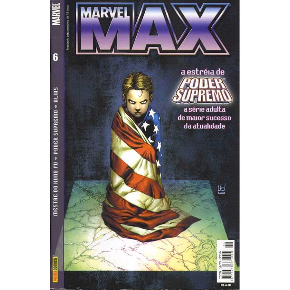 Marvel Max 06 Editora Panini Gibis Quadrinhos HQs Mangás - Rika Comic ...
