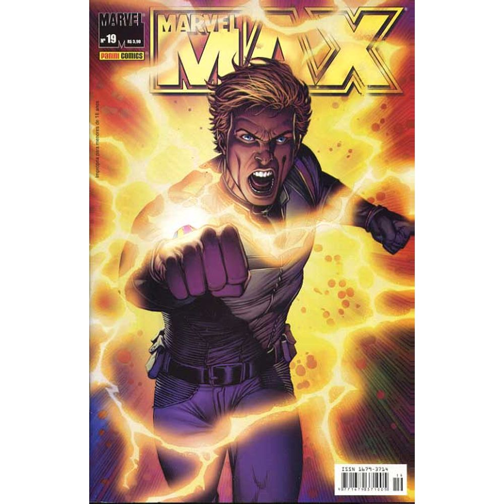 Marvel Max 19 Editora Panini Gibis Quadrinhos HQs Mangás - Rika Comic ...