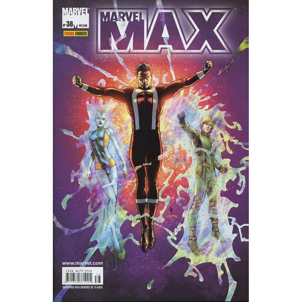 Marvel Max 38 Editora Panini Gibis Quadrinhos HQs Mangás - Rika Comic ...