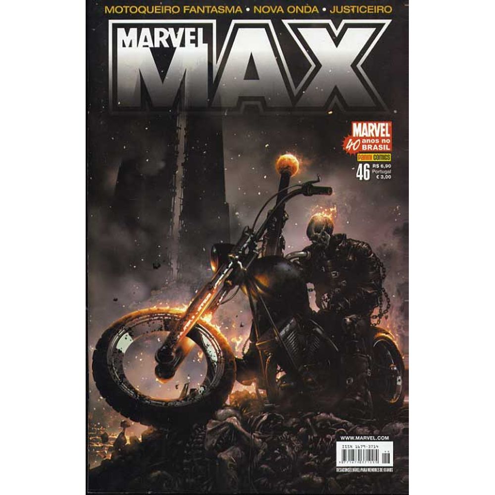 Marvel Max 46 Editora Panini Gibis Quadrinhos HQs Mangás - Rika Comic ...