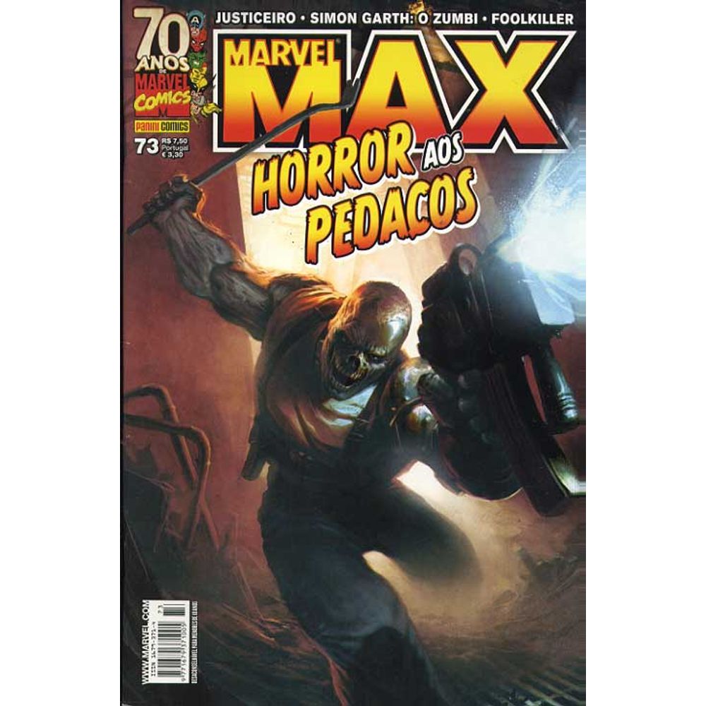 Marvel Max 73 Editora Panini Gibis Quadrinhos HQs Mangás - Rika Comic ...