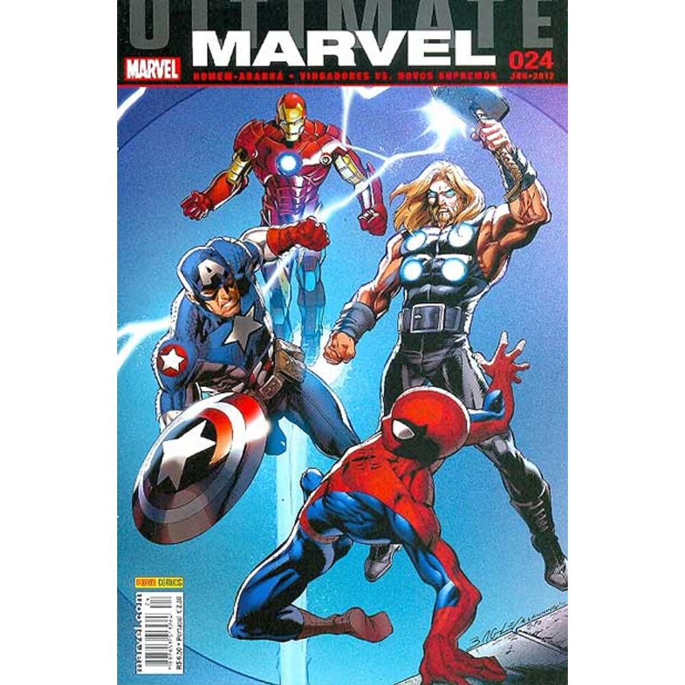 Ultimate Marvel 24 Editora Panini Gibis Quadrinhos HQs Mangás - Rika ...