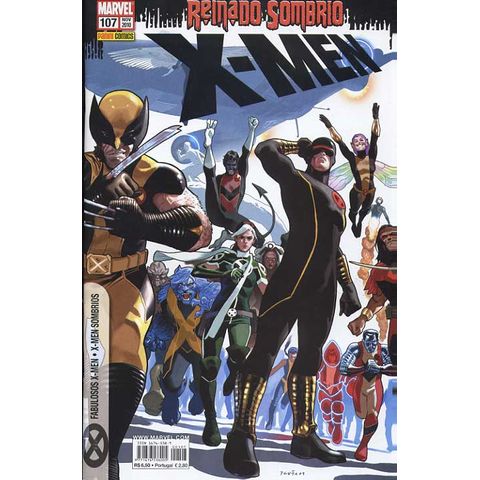 X-Men 107 Editora Panini Gibis Quadrinhos HQs Mangás - Rika Comic Shop ...
