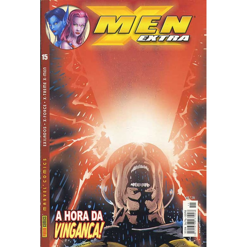 X-Men Extra 015 Editora Panini Gibis Quadrinhos HQs Mangás - Rika Comic Shop - Rika